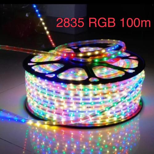 Jual lampu led strip rgb 2835 100m 100 meter outdoor led strip hias ...