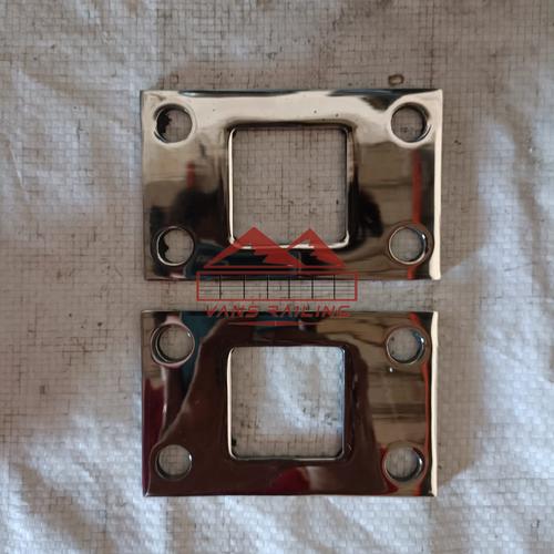 Jual TAPAK / PLENDES / BASEPLATE TIANG RAILING TANGGA STAINLESS SUS304 ...