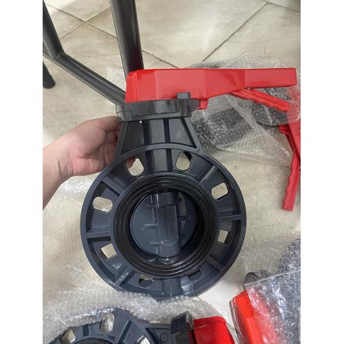 Jual Butterfly Valve PVC Flange 4" inch Taiwan - Kota Medan - Jaya ...