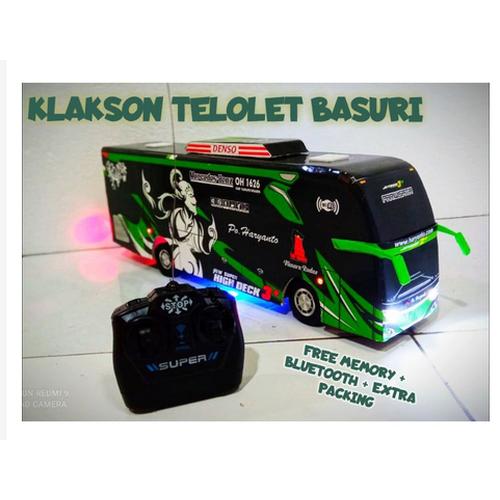 Promo Mainan Unik Miniatur Bus Bis Haryanto Bima Ijo Hijau Rc Remot ...