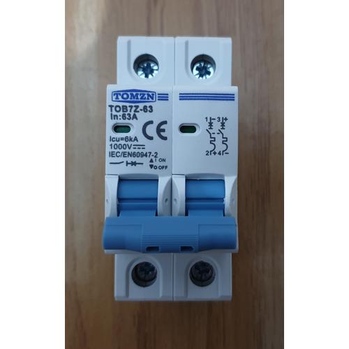 Jual MCB DC 63A 800v 2P Circuit Breaker Inverter SCC PV Solar Panel 2 ...