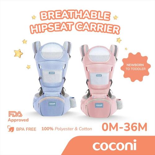 Jual COCONI 2in1 Breathable Hipseat Carrier | Gendongan Bayi ...