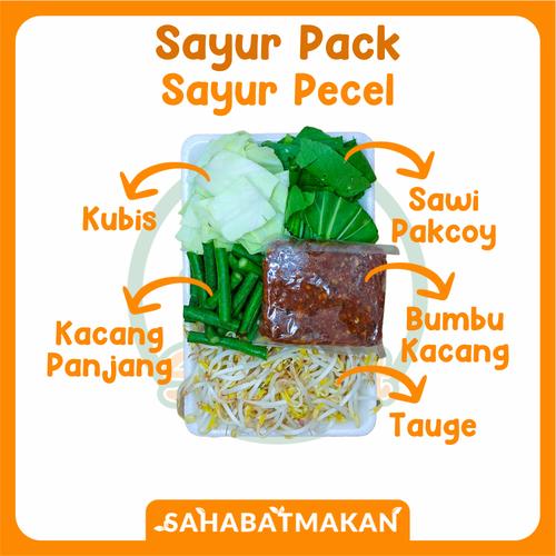Jual Sayur Pecel - Sayur Pack / Sayur Prep / Sayur Instant — Sahabat ...