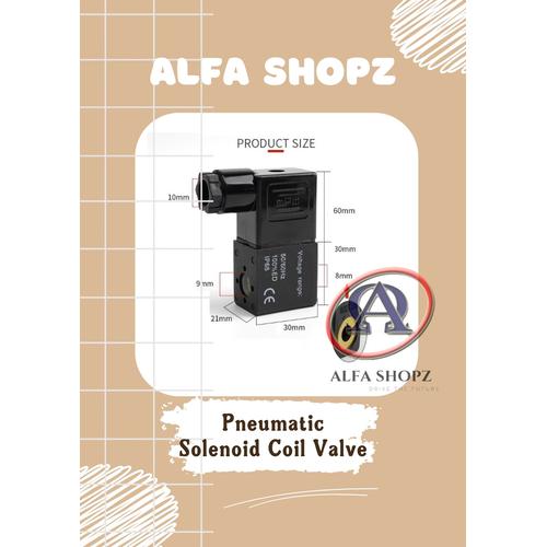Jual Pneumatic Solenoid Coil Valve AC - DC Coil Selenoid Valve - AC 220 ...