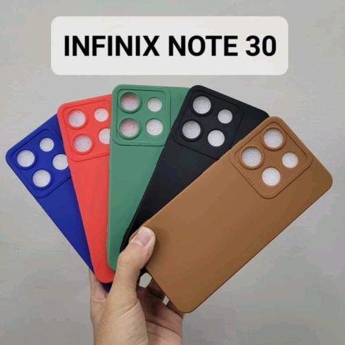 Promo Case Pro Camera Infinix Note 30 Pro Matte Silikon Warna Candy ...