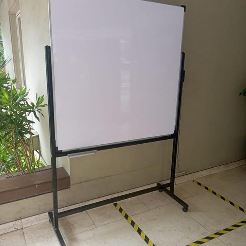 Jual papan tulis whiteboard standing 120x120cm - Jakarta Timur ...