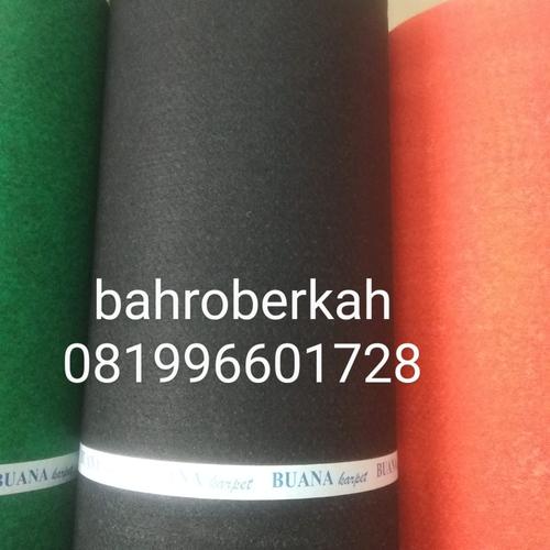 Jual Karpet buana polos/Karpet bludru warna hitam tebel 3mm x 2m x 5m ...
