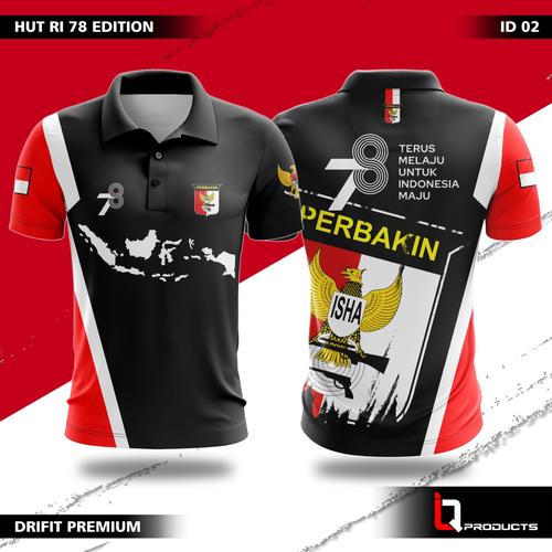 Jual Baju Perbakin kemerdekaan Baju shooter dirgahayu RI Baju merah ...