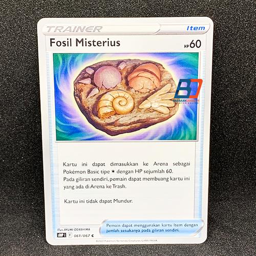 Jual Kartu Pokemon Trainer Fosil Misterius TCG Indonesia - Kab ...