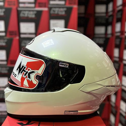 Jual NHK Mark 1 Solid Star White - Single Visor - Jakarta Utara ...