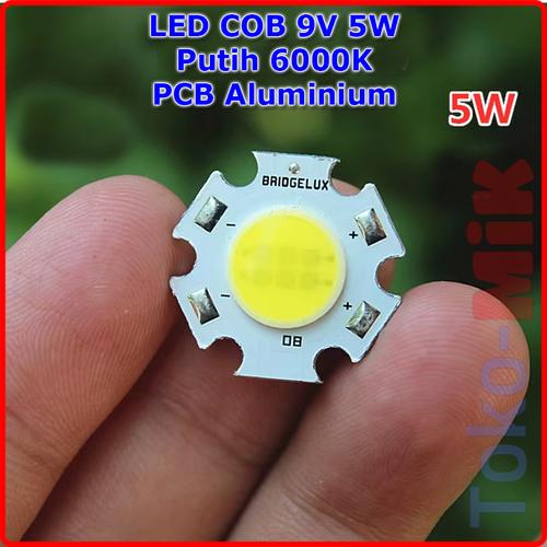 Jual LED HPL COB Putih PCB Alumunium DC 9V 5W - Jakarta Barat - Toko ...