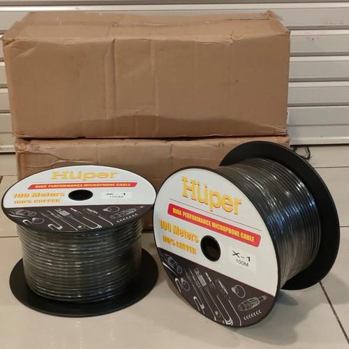 Jual Kabel mic Stereo Huper L2t2s original Huper X-1 Panjang 100m ASLI ...