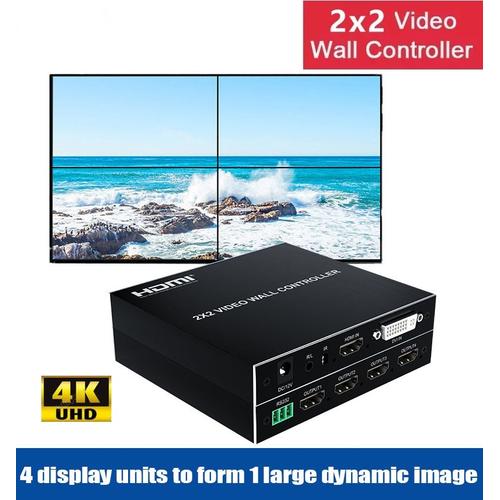 Jual HDMI Video Wall Controller 2X2 High Resolution - Resolusi 4K ...