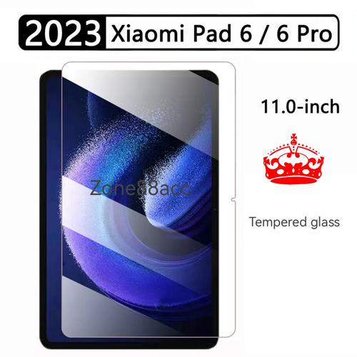 Promo Tempered glass Xiaomi Pad 6 Pro Antigores Screen Guard protector ...
