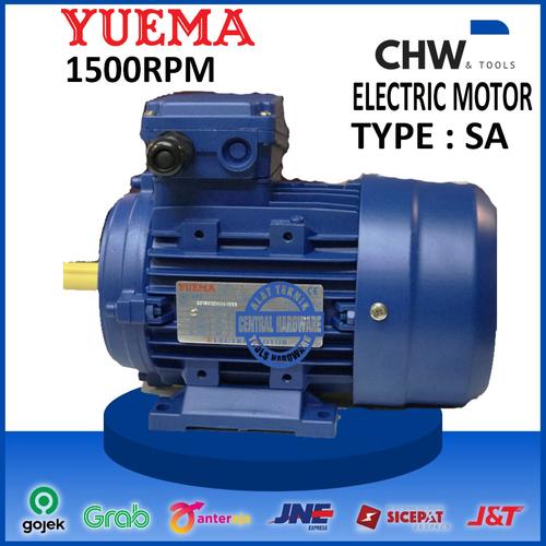 Jual YUEMA ELECTRIC MOTOR SA 1.5KW 2HP 4POLE 3PHASE B3 90L-4 - Jakarta ...