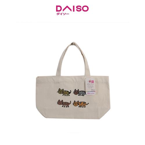 Jual Daiso Mini Tote Bag -Paralym Art - Cats- - Jakarta Pusat - DAISO ...