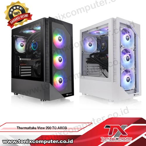 Promo Thermaltake View 200 TG ARGB | Casing PC Gaming - Putih Cicil 0% ...