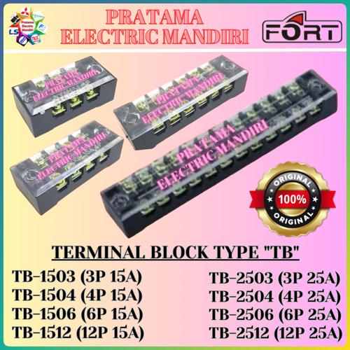 Jual Terminal Block Blok TB-2512 TB 2512 12 Pole 25A - Jakarta Barat - Pratama Electric Mandiri ...