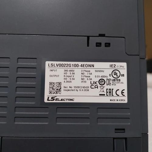Jual Inverter Ls Lslv0022G100-4Eonn 2.2Kw 380 Volt 3Hp Lslv0022G100-4E0Nn - Jakarta Utara ...