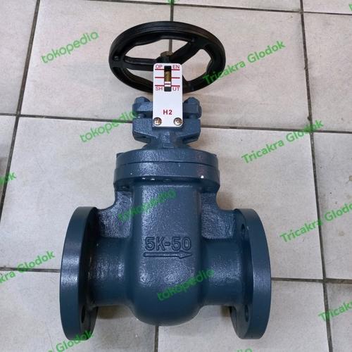 Jual gate valve cast iron onda 5k 3 inch/gate valve 3" cast iron jis5k ...