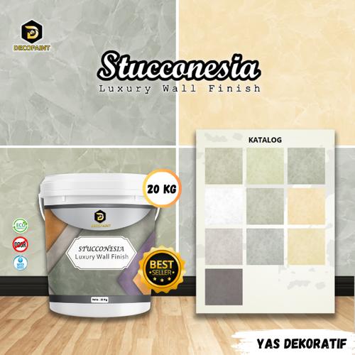 Promo Cat Tembok Motif Stucco | 20 Kg - Stucconesia | Motif Cement ...