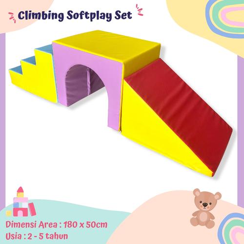 Jual Climbing Softplay Set - Jakarta Barat - Mono Toys | Tokopedia