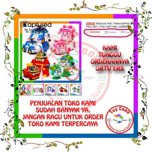 Jual Robocar Poli RobocarPoli Dus Transform Robot Jadi Mobil POLI POLY ...