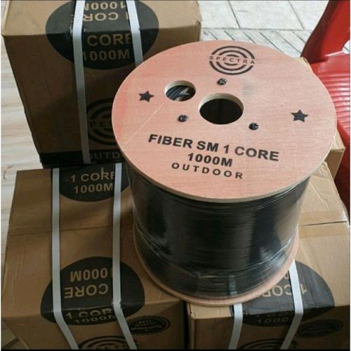 Jual Kabel Fiber Optic 1 Core 3 SELING Drop Core Kabel FO 1000meter 1KM ...