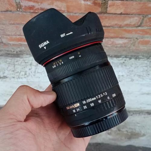 Jual Lensa Sigma 18-200mm DC For Canon Normal - Kab. Bantul - becamera ...