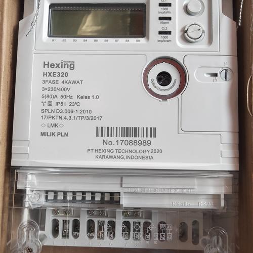 Jual kwh meter 3phase hexing 5(80)a kelas 1,0 - Kota Bekasi - tunas mandiri elektrik | Tokopedia