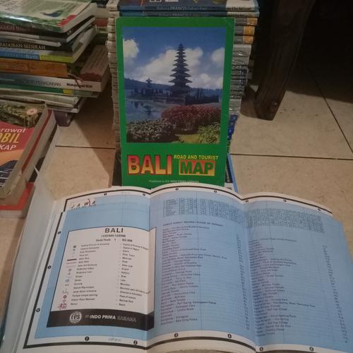 Jual ORI BUKU BALI ROAD AND TOURIST MAP + PETA BALI - Jakarta Timur ...