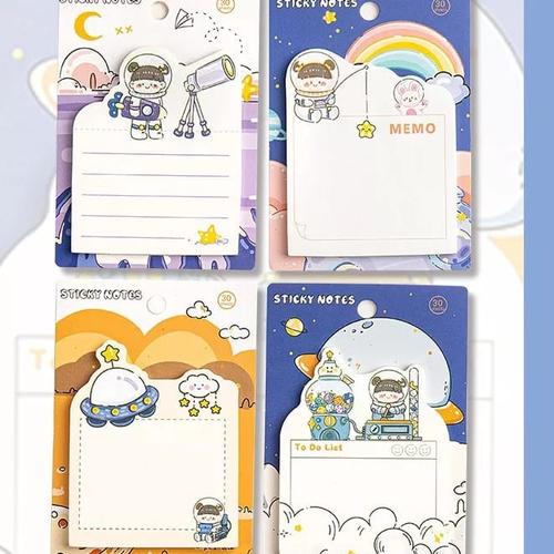 Jual HM33 Sticky Notes Penanda Buku Sticky Note Motif Kartun Lucu ...