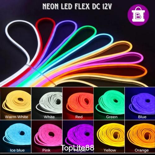Jual Lampu Led Neon Flex 12V 12V DC All Varian Warna Neon Sign Strip Flexi - Hijau - Jakarta ...