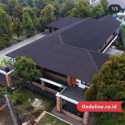 Jual Onduline Classic Black - Atap ringan dan fleksibel, anti karat dan ...