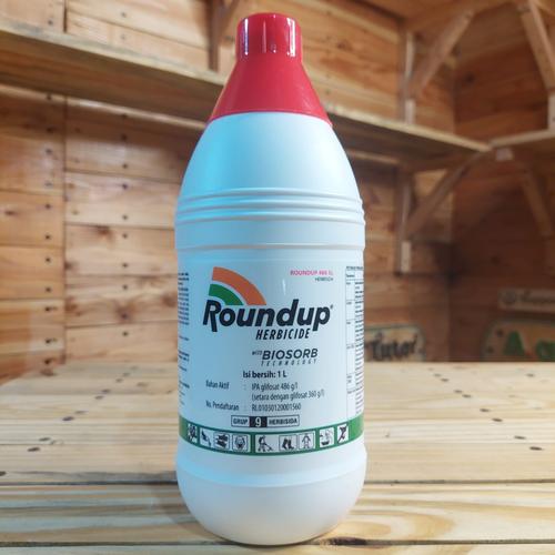 Jual ROUNDUP 486 SL 1 Liter Herbisida Sistemik Obat Pembasmi Gulma ...