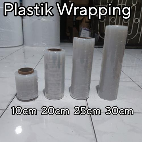 Promo Plastik Wrapping Bening 25cm x 250m Tebal Wraping Stretch Film ...