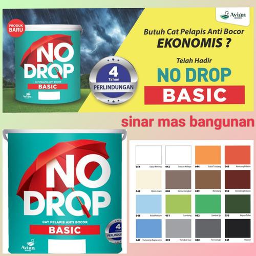 Jual no drop basic 1kg,cat pelapis anti bocor no drop 1 kg - 040 teri jengki, 1kg - Kota ...