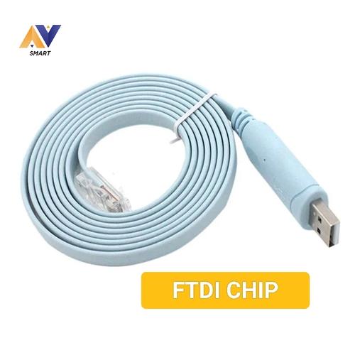 Jual KABEL CONSOLE FTDI USB TO RJ45 LAN 1,8 METER - Jakarta Pusat - AV ...
