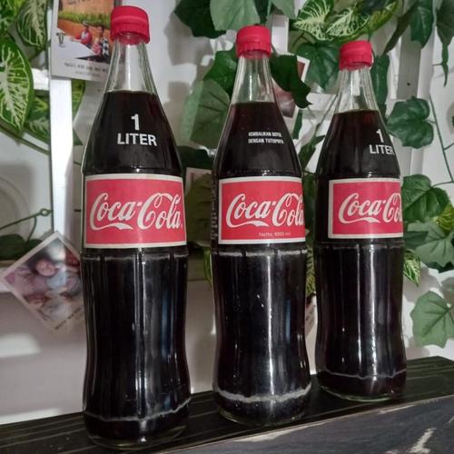 Jual Coca cola 1 liter Botol Kaca Lawas - Segel Isi - Jakarta Timur ...