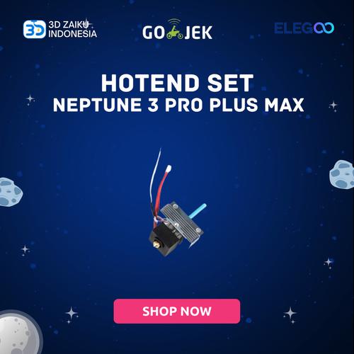 Jual Original ELEGOO Neptune 3 Pro Plus Max Hotend Set - Neptune 3 PLUS ...