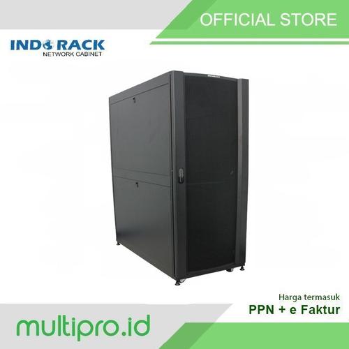 Promo INDORACK HEAVY DUTY RACK 42U 1200MM 24 INCH - RAK SERVER ...
