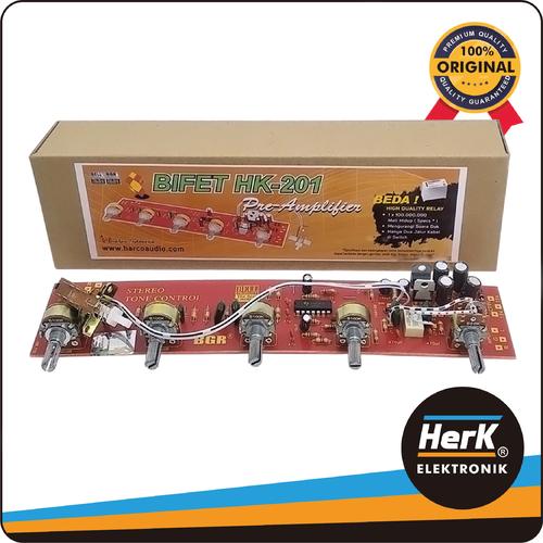 Jual KIT TONE CONTROL BIFET HK201 HK 201 HK-201 DENGAN RELAY TONE BELL BGR - Jakarta Barat ...
