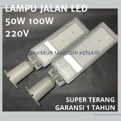 Jual LAMPU JALAN PJU LED 30 50 100W 220V WATT SUPER TERANG GARANSI 1 TAHUN - TAMBAH TIANG ...