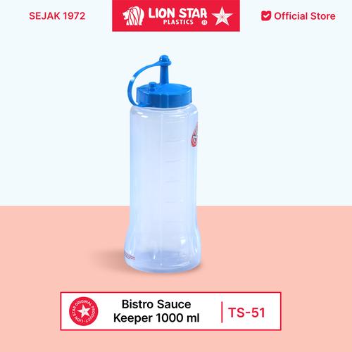 Promo LION STAR Botol Saos Bistro Sauce Keeper 1000 ml TS-51 - Biru - Kab. Tangerang - Lion Star ...