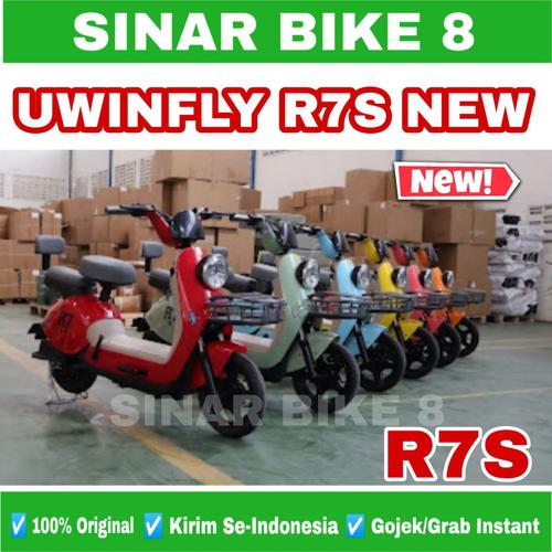 Jual Sepeda Motor Listrik UWINFLY REDFISH 7 / RF 7 / R7S 500 Watt ...