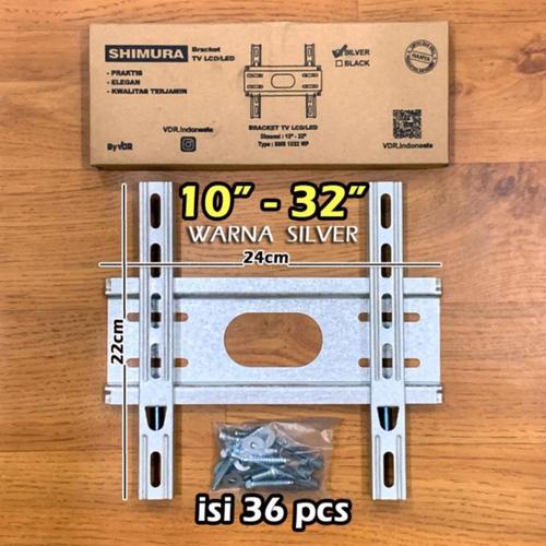 Jual Bracket TV UNIVERSAL 10" - 32" (Mounting Bracket) Lengkap Fisher ...