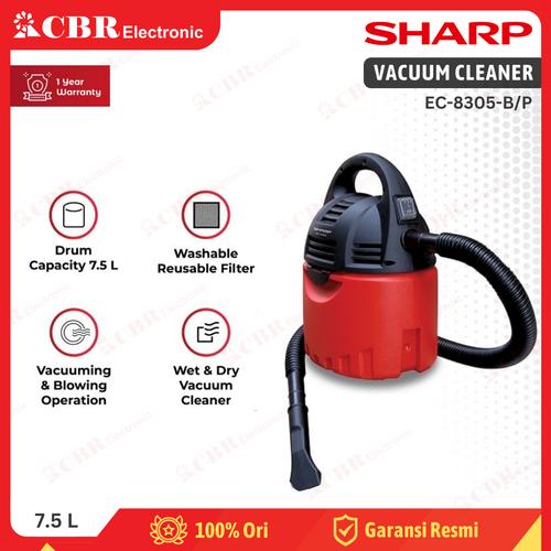 Jual Vacuum Cleaner SHARP EC-CW60 [Wet & Dry / 7.5 L] - Kota Batam ...