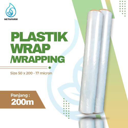 Jual Plastic Wrap / PLASTIK WRAPPING 50cm X 200m - Kab. Sidoarjo ...