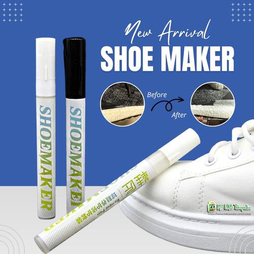 Promo Spidol Sneakers Repaint Shoe Marker Perbaikan Warna Sepatu Hitam ...