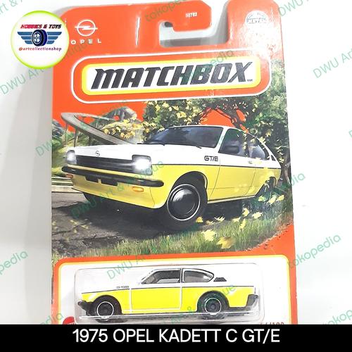 Jual MATCHBOX 1975 OPEL KADETT C GT/E YELLOW - Kota Tangerang Selatan ...